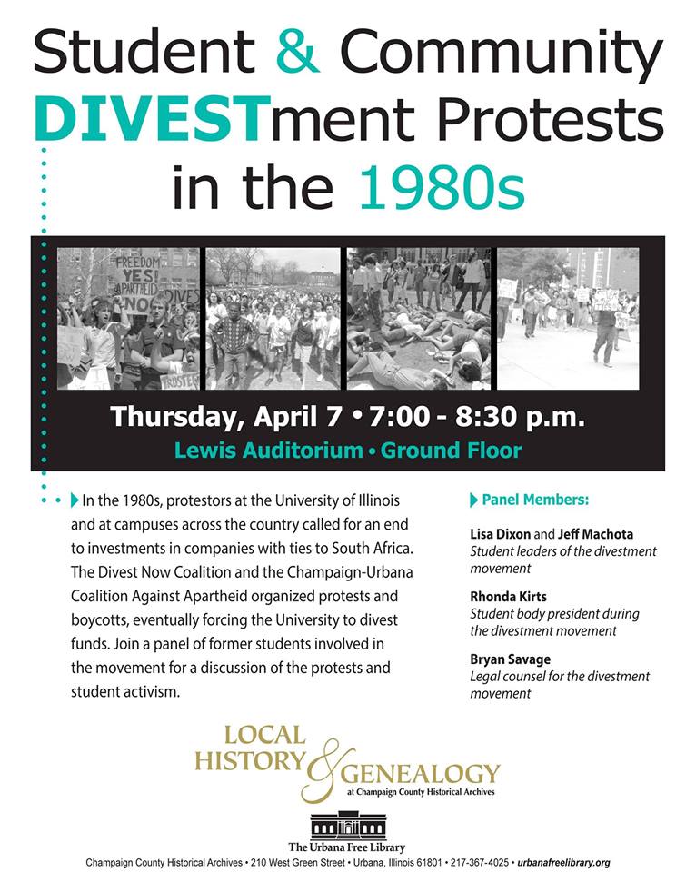 Upcoming Public History Event at the Urbana Free Library | Public ...